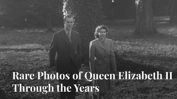 Rare photos of Queen Elizabeth through the years