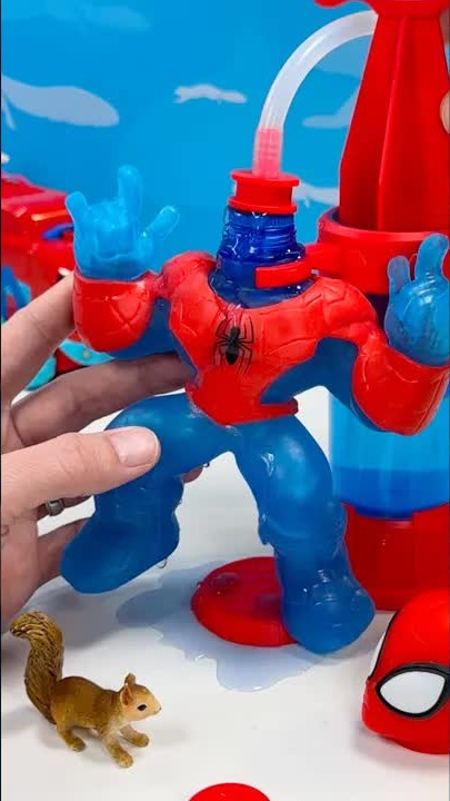 Spider-Man Goo Jit Zu Creator Factory Make your own Webb filling! # ...