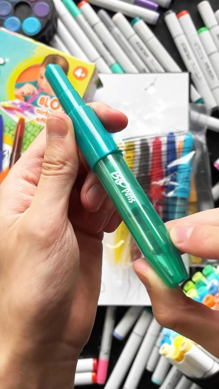 Testing Blopen airbrush markers