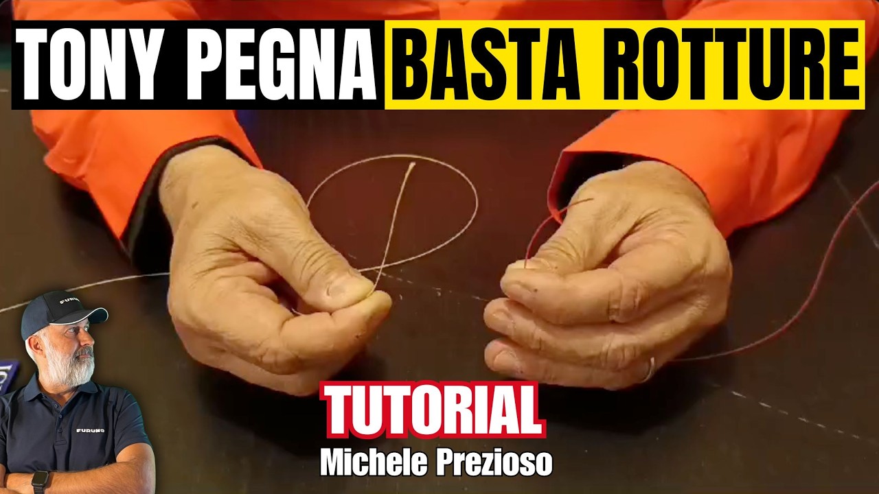 Nodo pesca Tony Pegna per fluorocarbon e multifibre