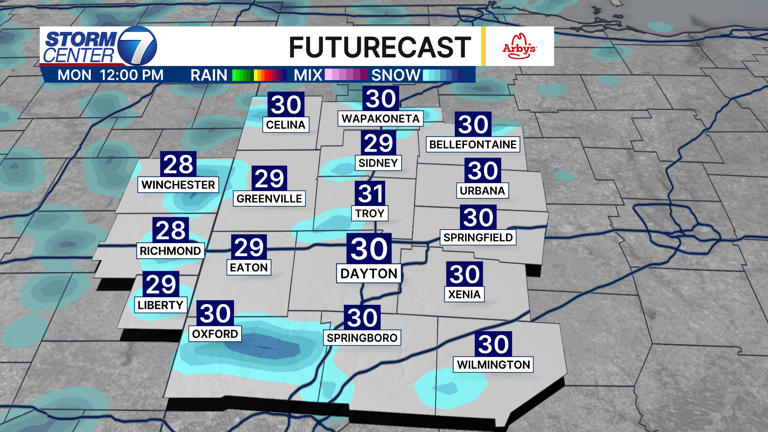 Live updates: Strong winds, heavy rain overnight; turning colder