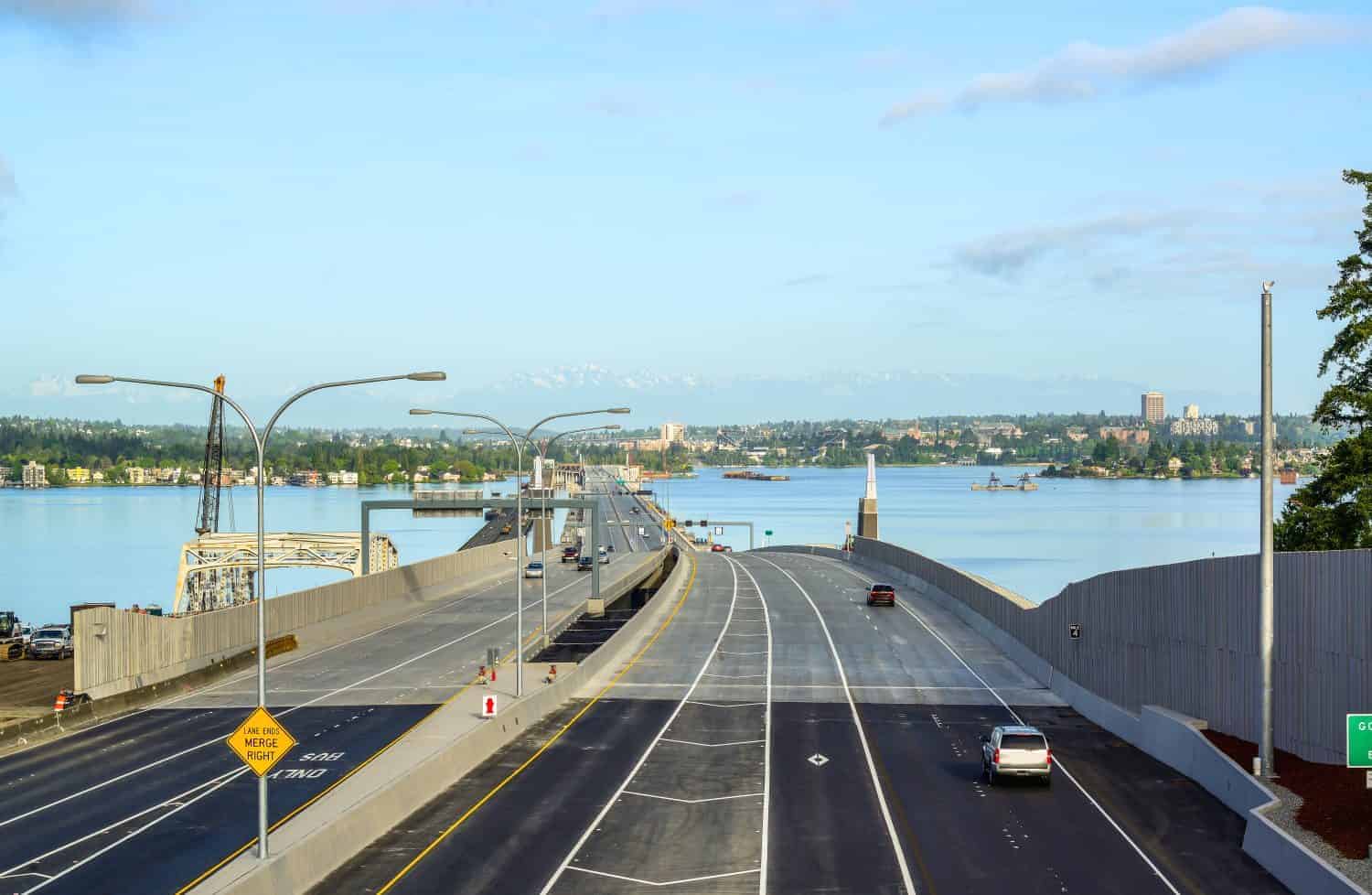 Discover the world’s longest floating bridge, located in Washington state