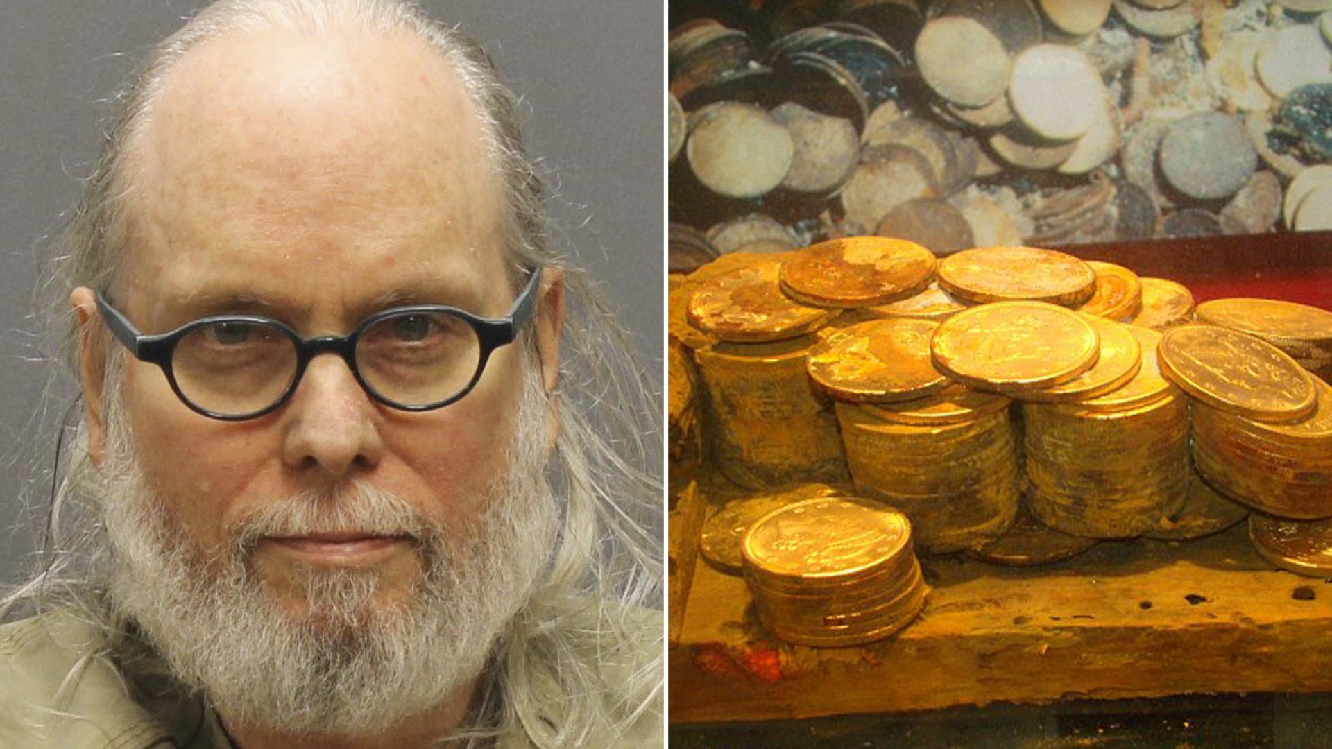 Treasure hunter who never revealed where he hid 500 gold coins released ...