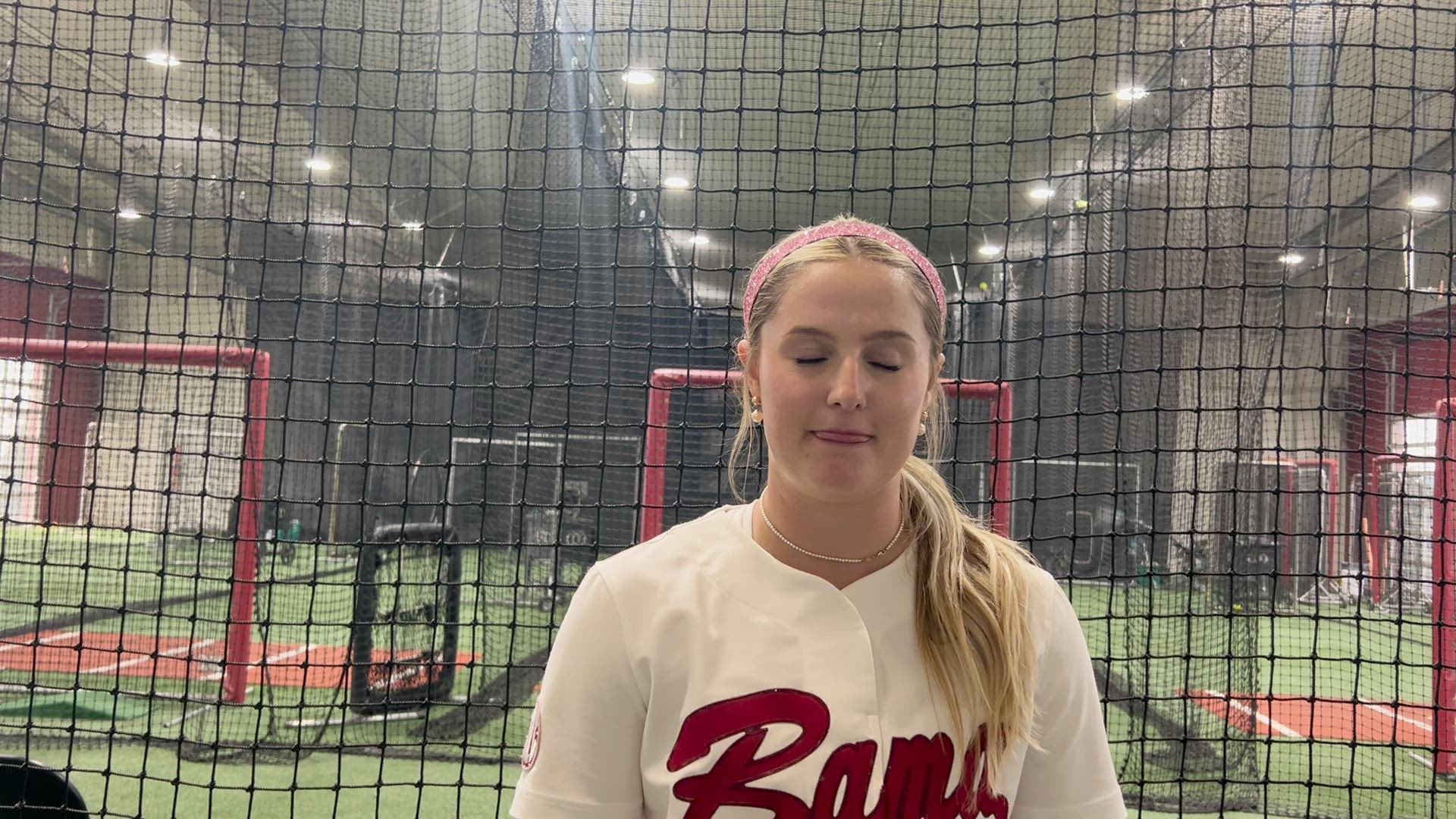 Ambrey Taylor talks about pinch hit home run against Arkansas