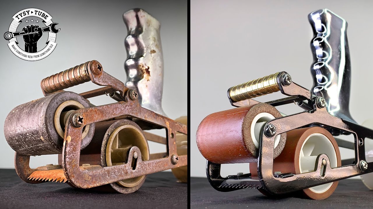 Watch me restore this vintage tape gun!