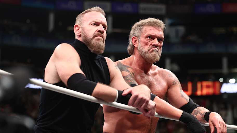 Adam Copeland and Christian Cage make their AEW return at Revolution