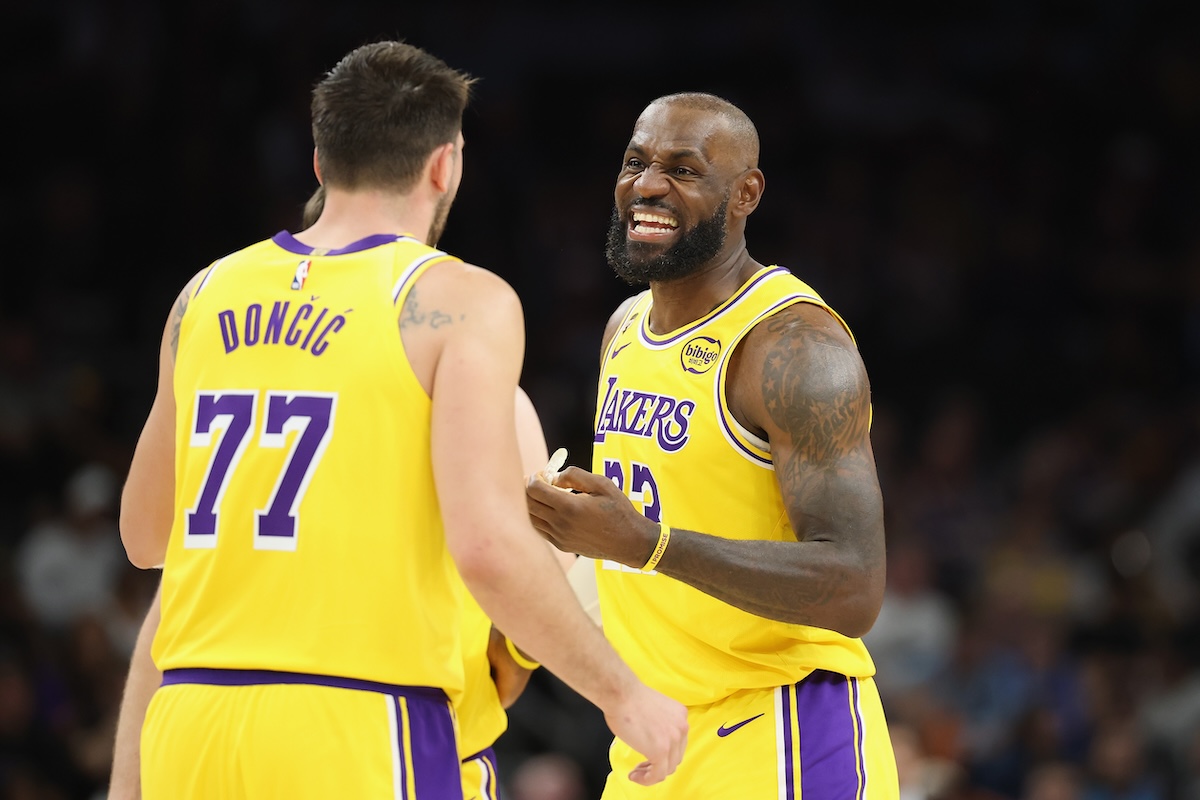 LeBron James makes strong statement on Luka Doncic after Lakers win
