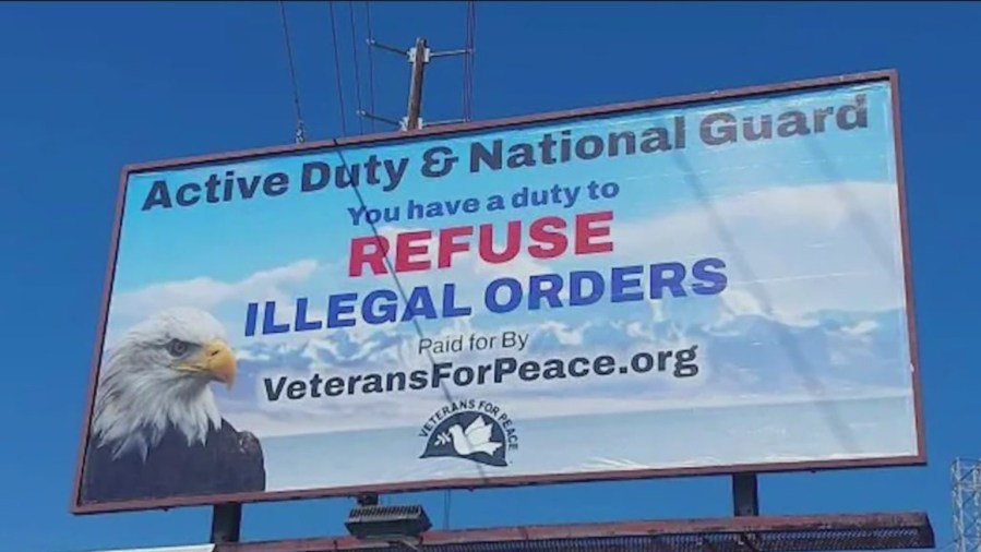 Controversial billboard near Naval Base San Diego divides military ...