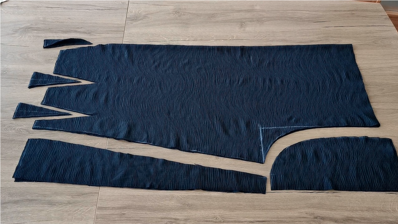 How to cut & sew trendy carrot leg pants