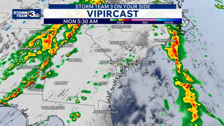 Weather alert: Potential severe thunderstorms Monday ahead of strong ...