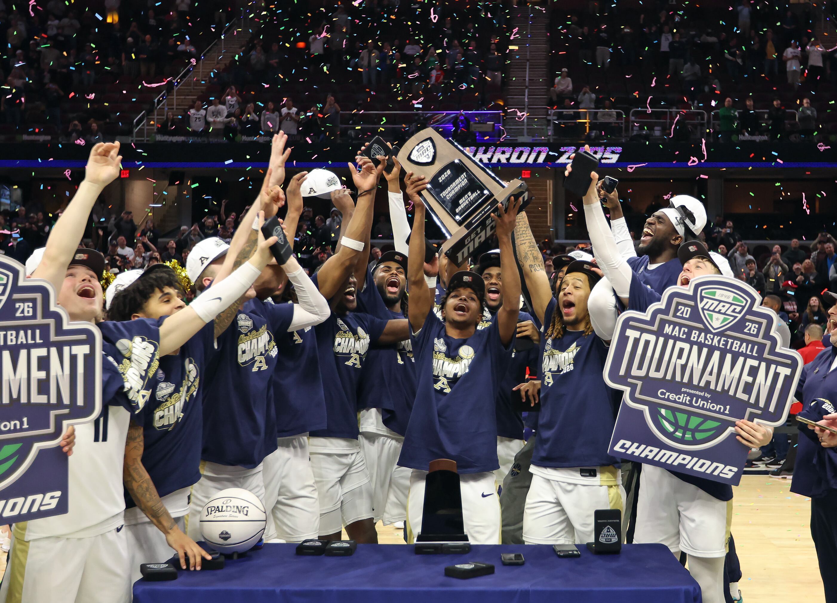 Who will Akron Zips men’s basketball meet in the first round of March ...