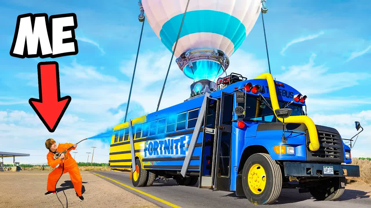 Turning Fortnite’s battle bus into a real vehicle
