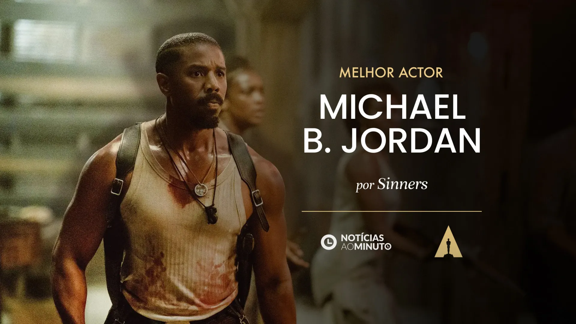 Michael B Jordan vence Óscar de melhor ator principal