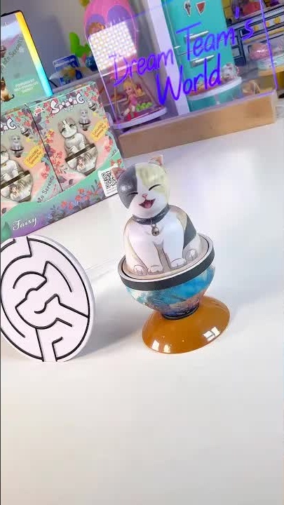 Anime-Inspired Spiniac Cat Blind Boxes #spiniac #funmaker #asmr