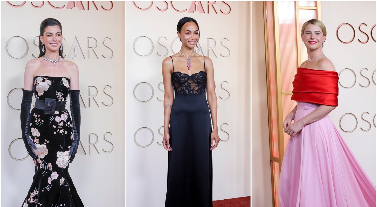 Oscar 2026, pagelle look: Jessie Buckley sbaglia tutto (4), Zoe Saldana ...