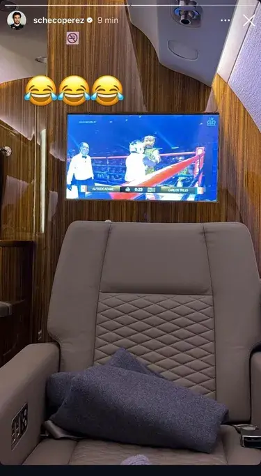 Checo Pérez toma por sorpresa a los aficionados y sigue las peleas de ...