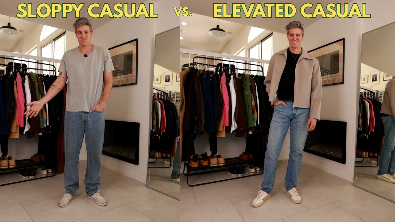 How to make casual clothes look better without spending a lot