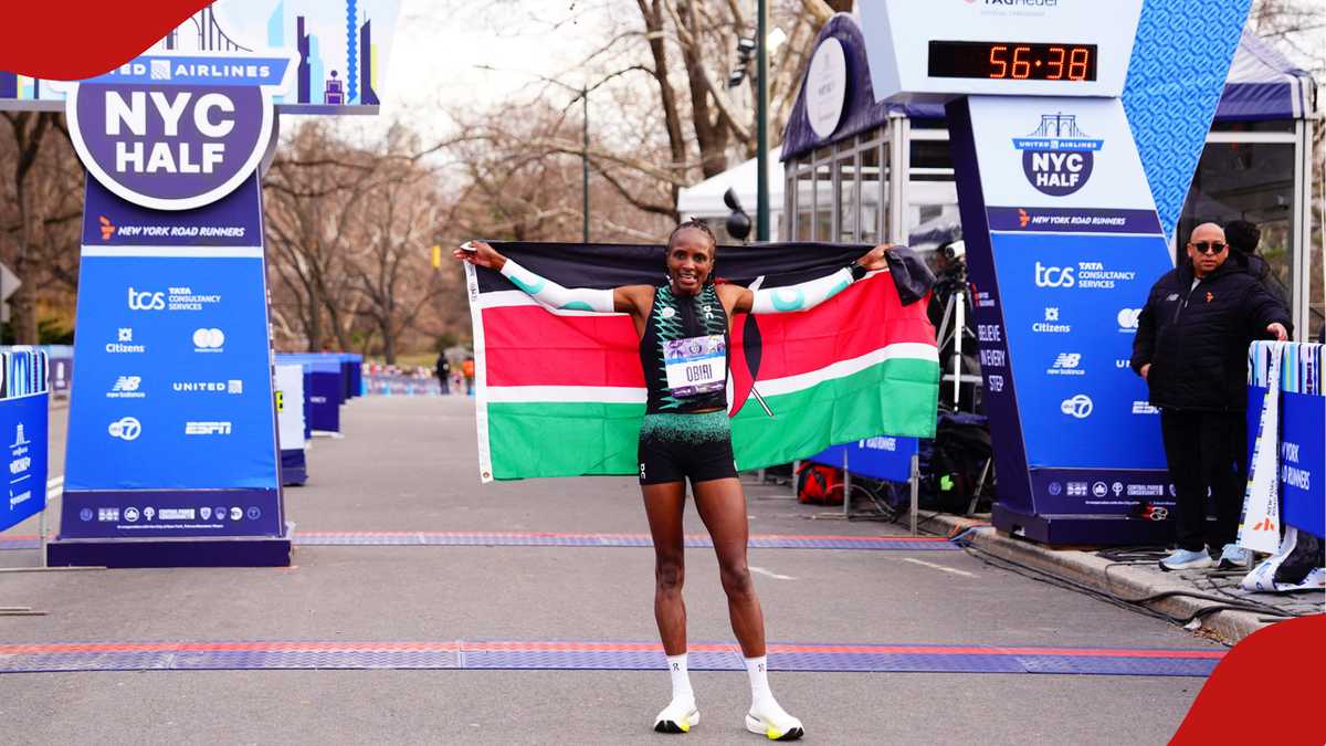 Hellen Obiri: How much will Kenyan star get after winning New York half ...