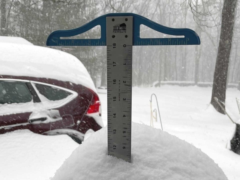 14+ inches of snow: See which metro towns were hit hardest by weekend storm