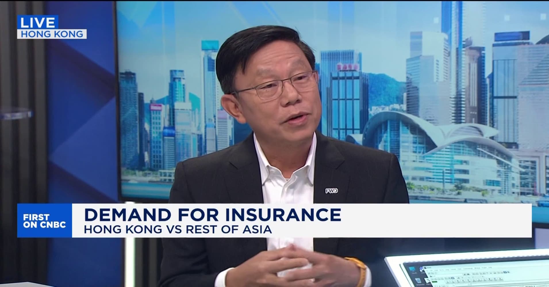FWD CEO: Focusing on bringing offshore high net worth to Hong Kong