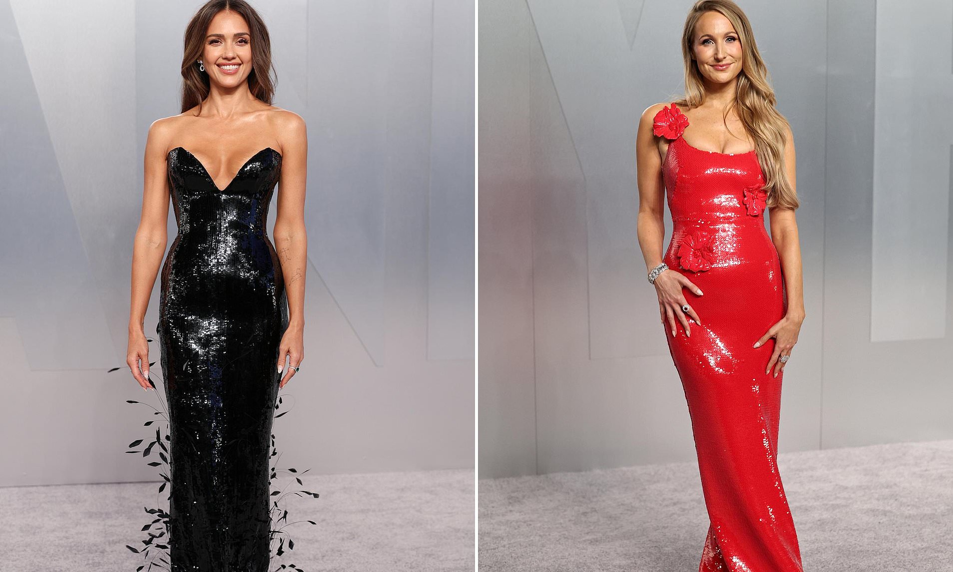 Jessica Alba and Nikki Glaser wow at the 2026 Vanity Fair Oscar party