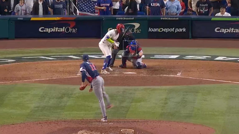 Awful strike three call ends Team USA-Dominican Republic WBC clash in ...