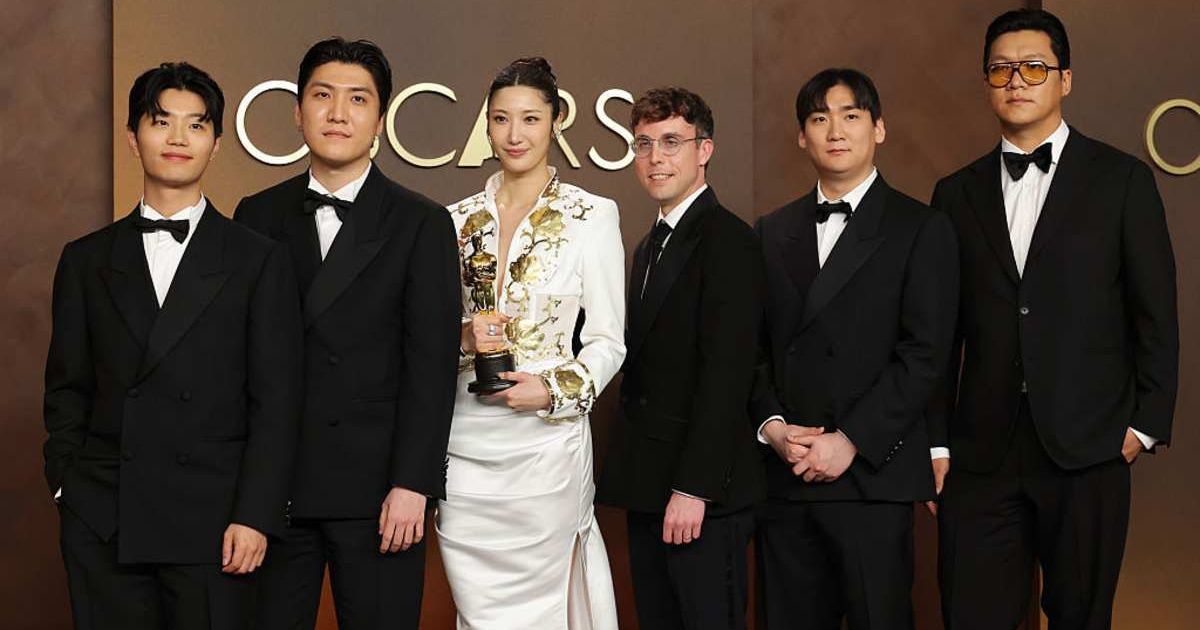 'K-pop Demon Hunters' Ejae's emotional Oscar speech cut off, draws boos ...