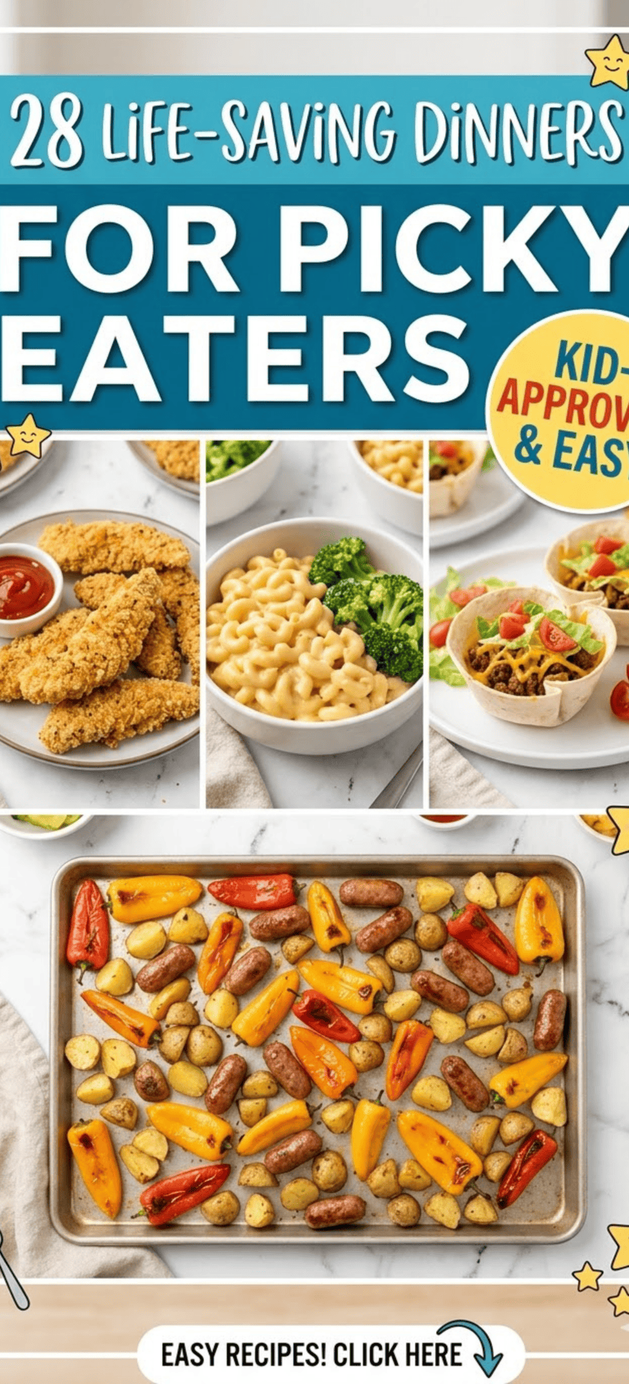 28 life-saving dinners for picky eaters (kid-approved & easy)