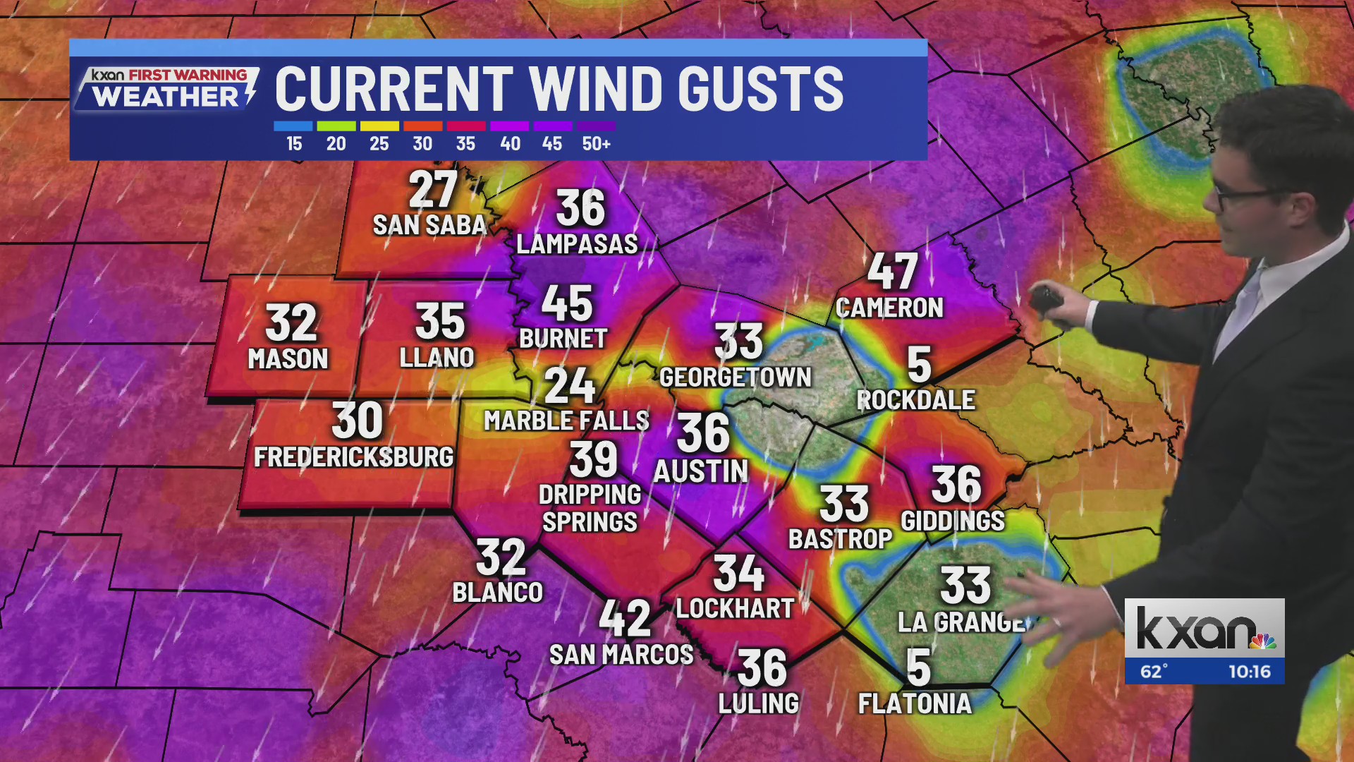 Very strong wind gusts, biting wind chills, extreme wildfire risk ...