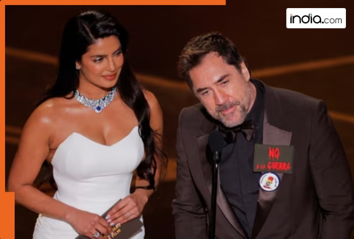 Oscars 2026: Javier Bardem’s 'free Palestine' message with Priyanka ...