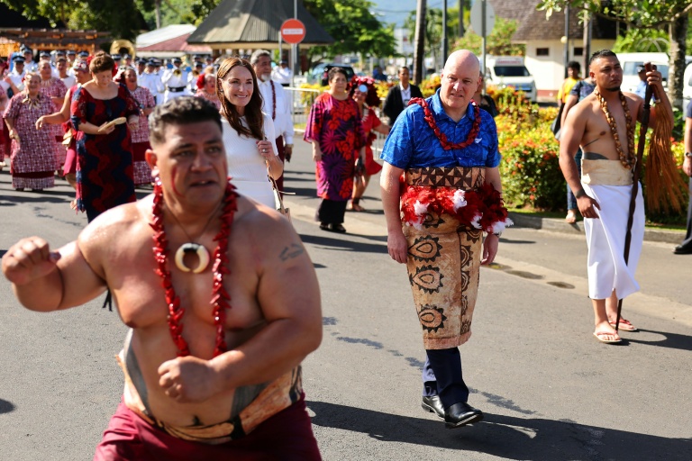Samoan leader calls out great power 'bullying' as hosts NZ prime minister