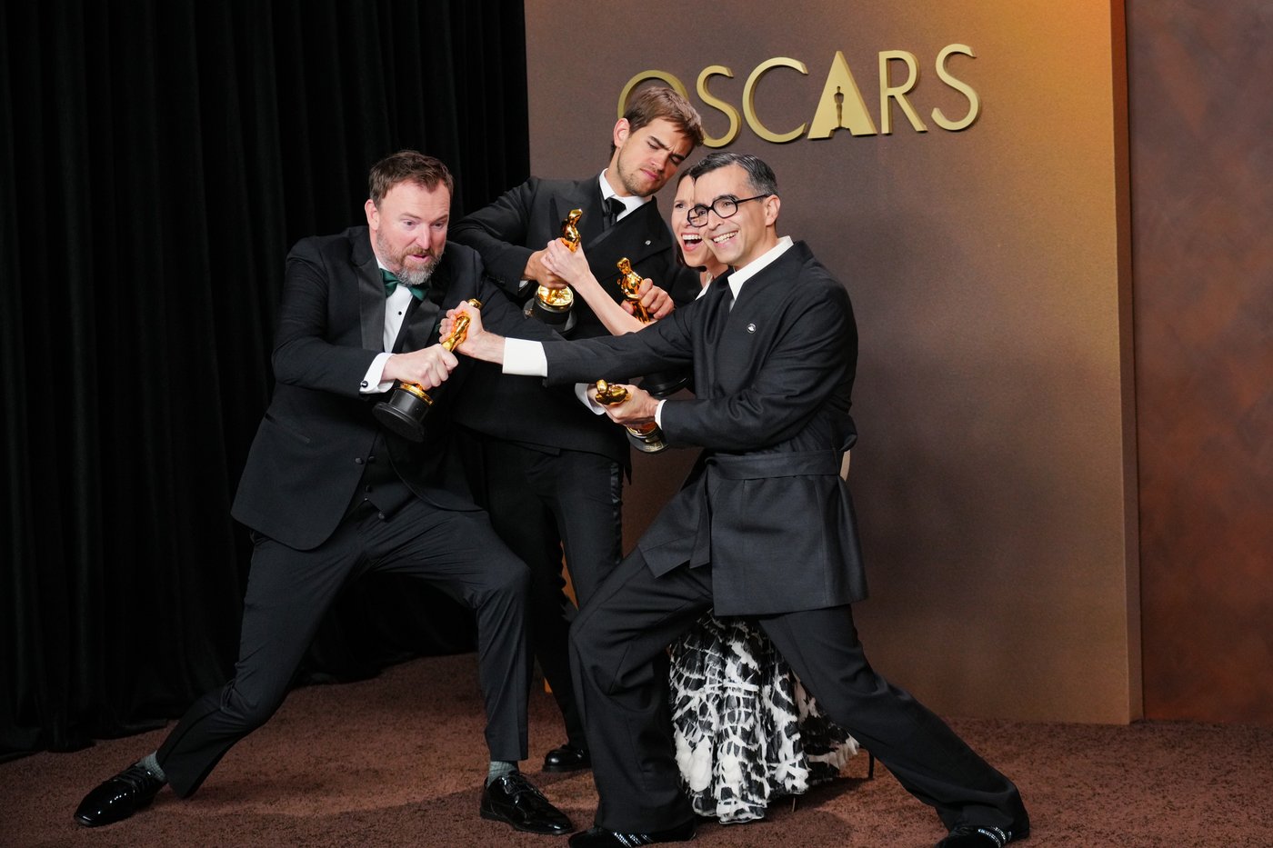 See photos of standout moments from the Oscars show