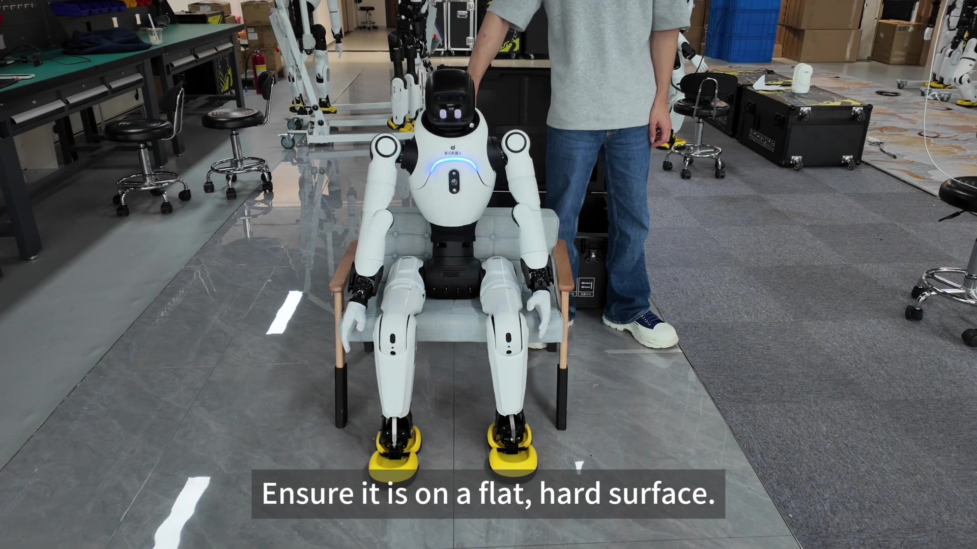 AGIBOT X2 Ultra operating instruction video