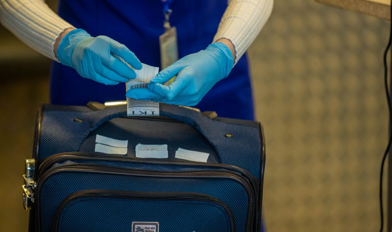 TSA opened my checked bag and left a notice, but several items were ...