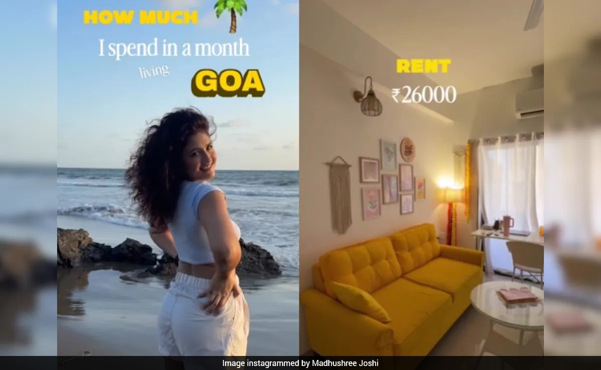 How much does it cost to live alone in Goa? Techie shares Rs 82,000 ...