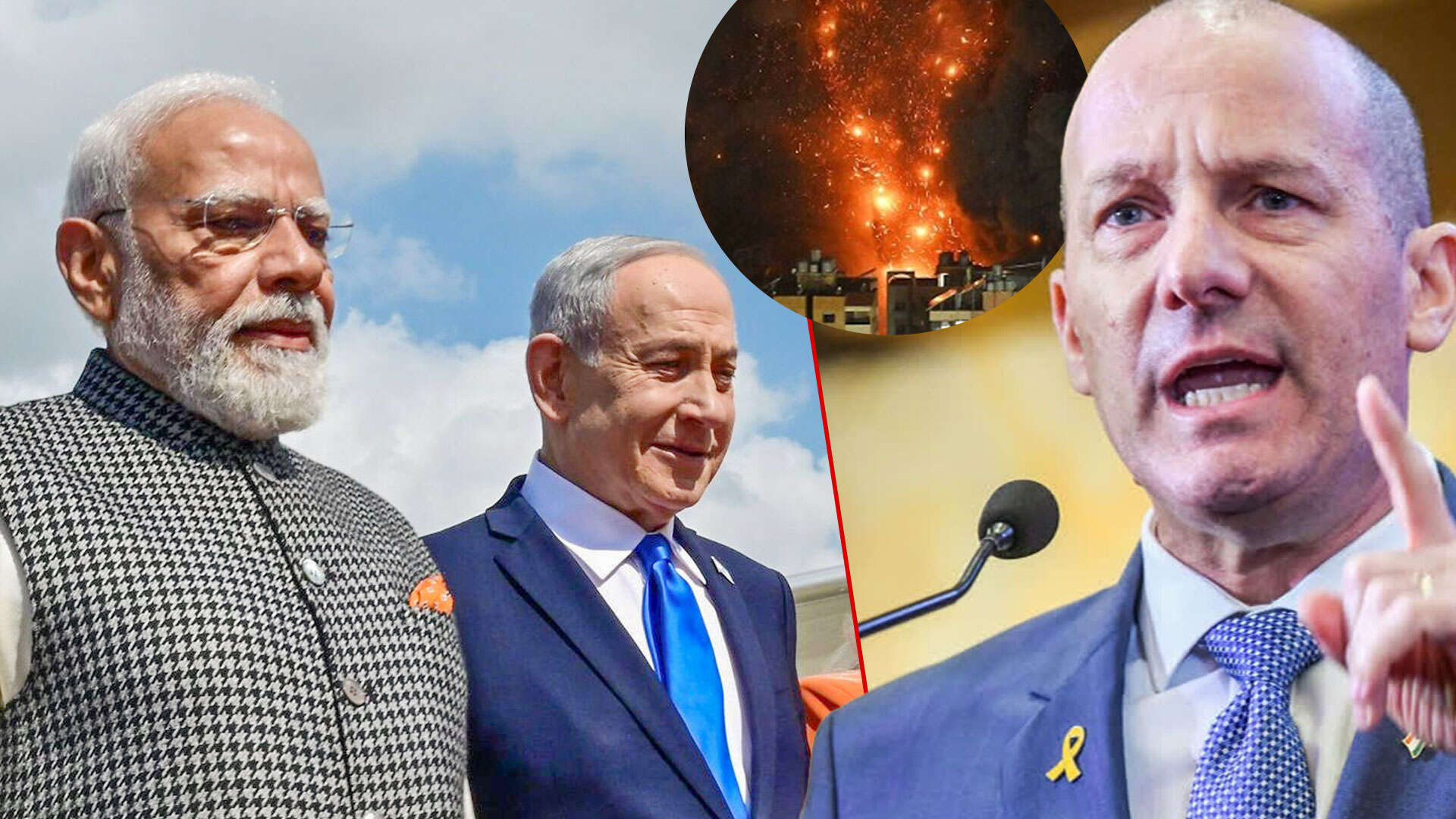 'No link to PM Modi's visit': Israel envoy Reuven Azar quashes rumours ...