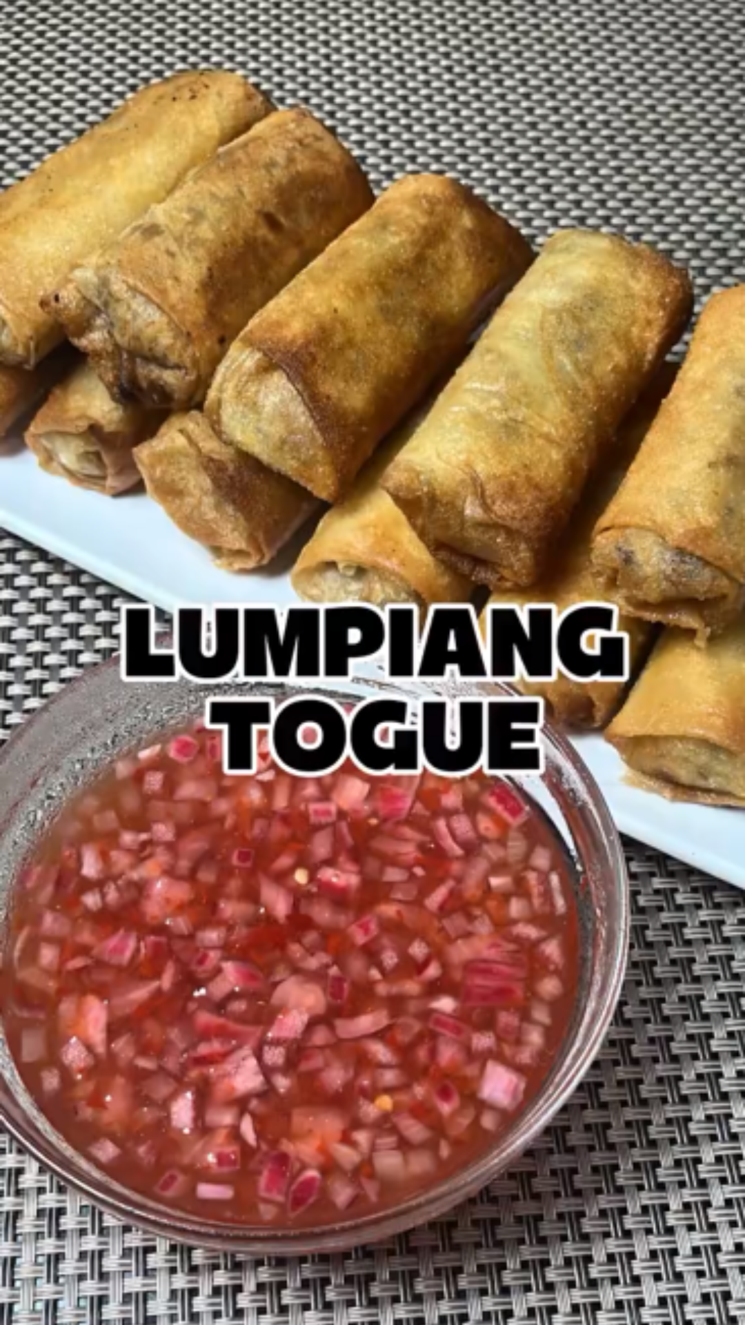 Filipino favorite: Authentic lumpiang togue recipe