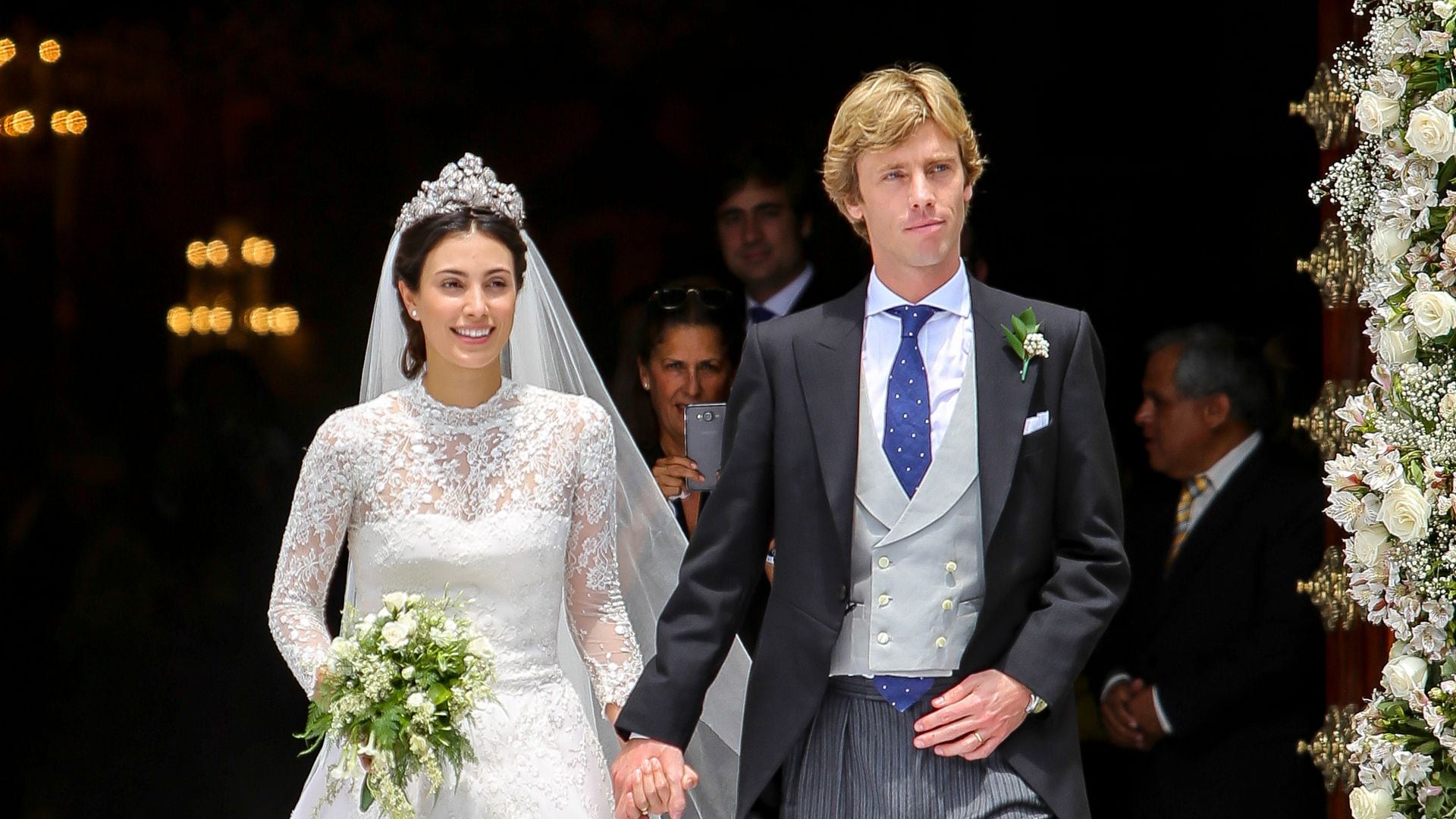 Así fue la boda de Sassa de Osma: vestido inspirado en Grace Kelly ...
