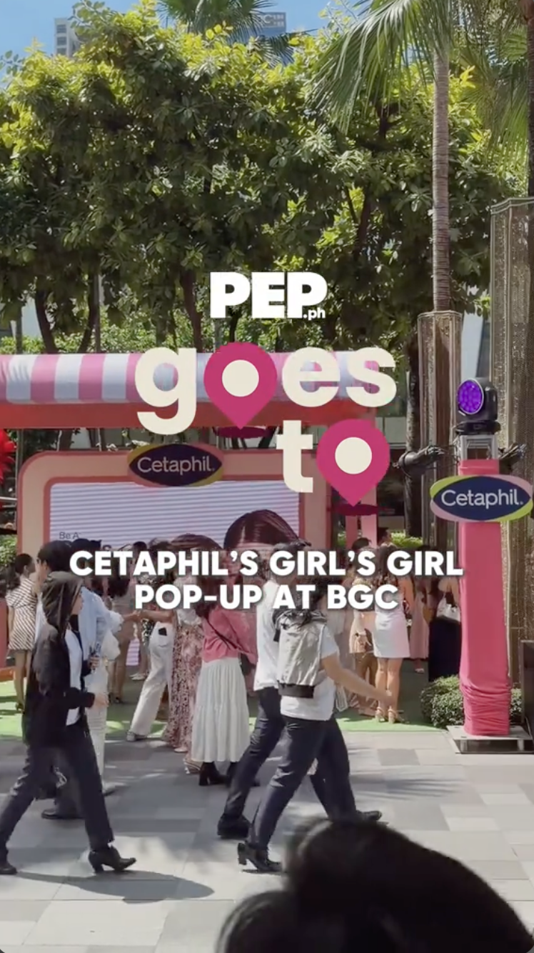 #PEPGoesTo Cetaphil's girl's girl pop-up at BGC