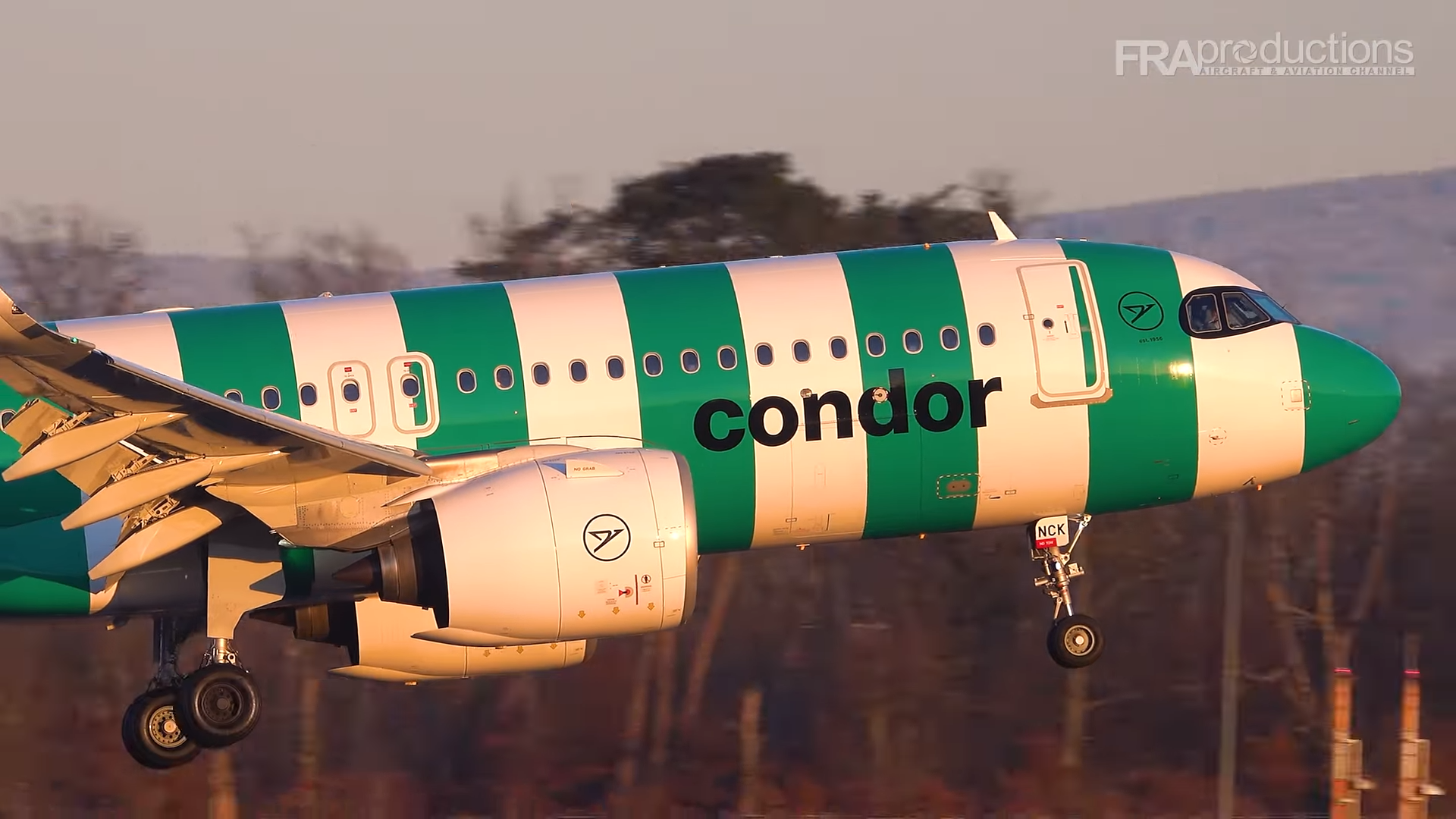 Watch the massive Boeing 747 and 787 appear at Frankfurt Airport