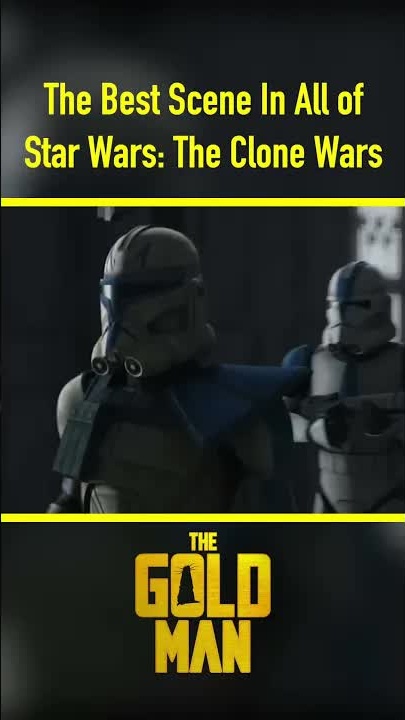 The best scene in all of Star Wars The Clone Wars #shorts