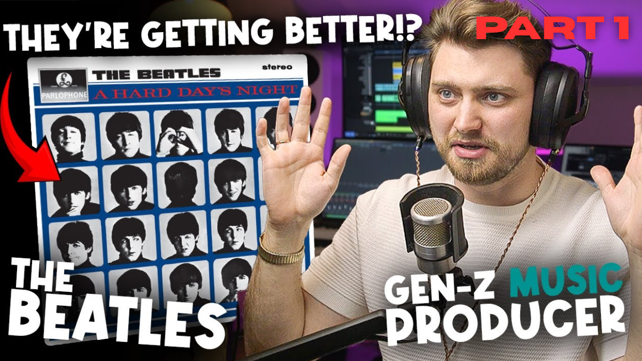 Gen Z producer reacts to The Beatles A Hard Day’s Night part 1
