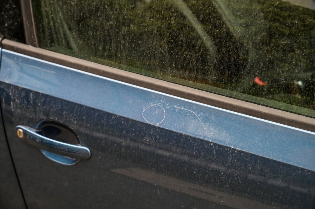 Pensioners find '67' scratched into cars – and they have no idea why