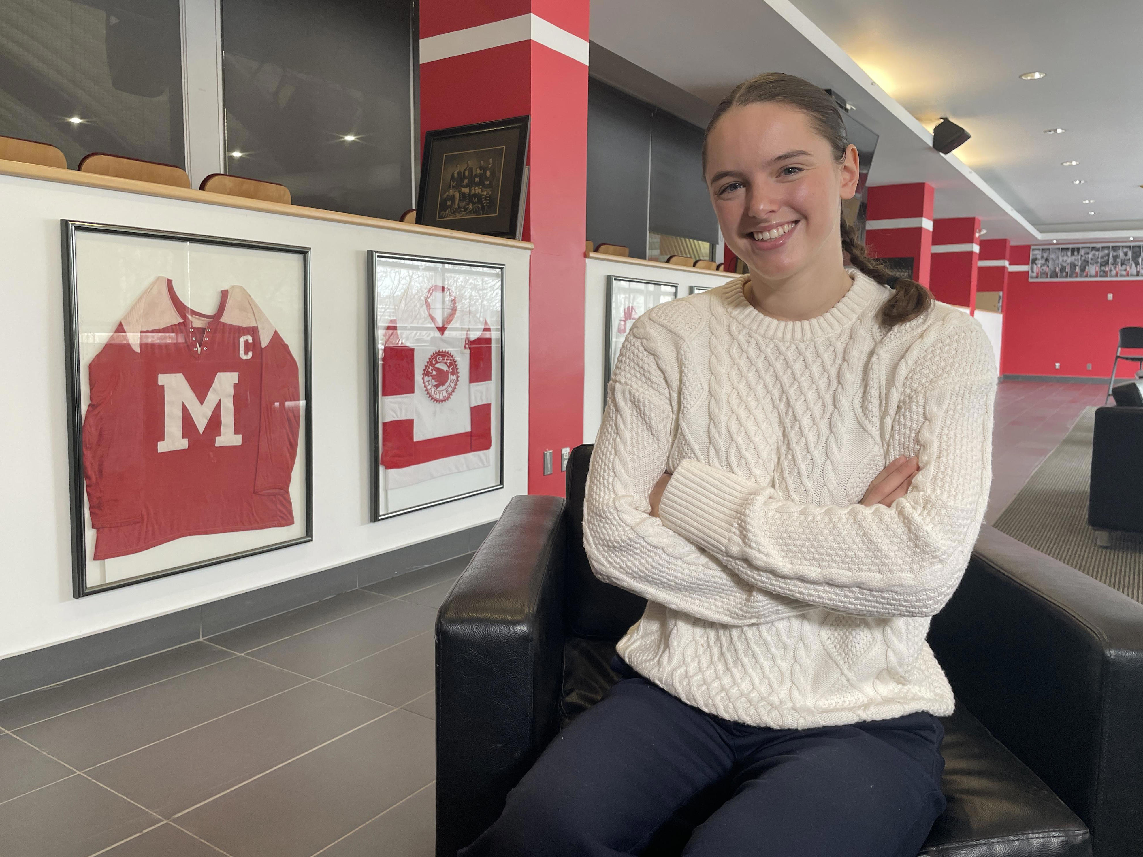 L’Acadienne Anika Cormier brille comme capitaine des Martlets de McGill
