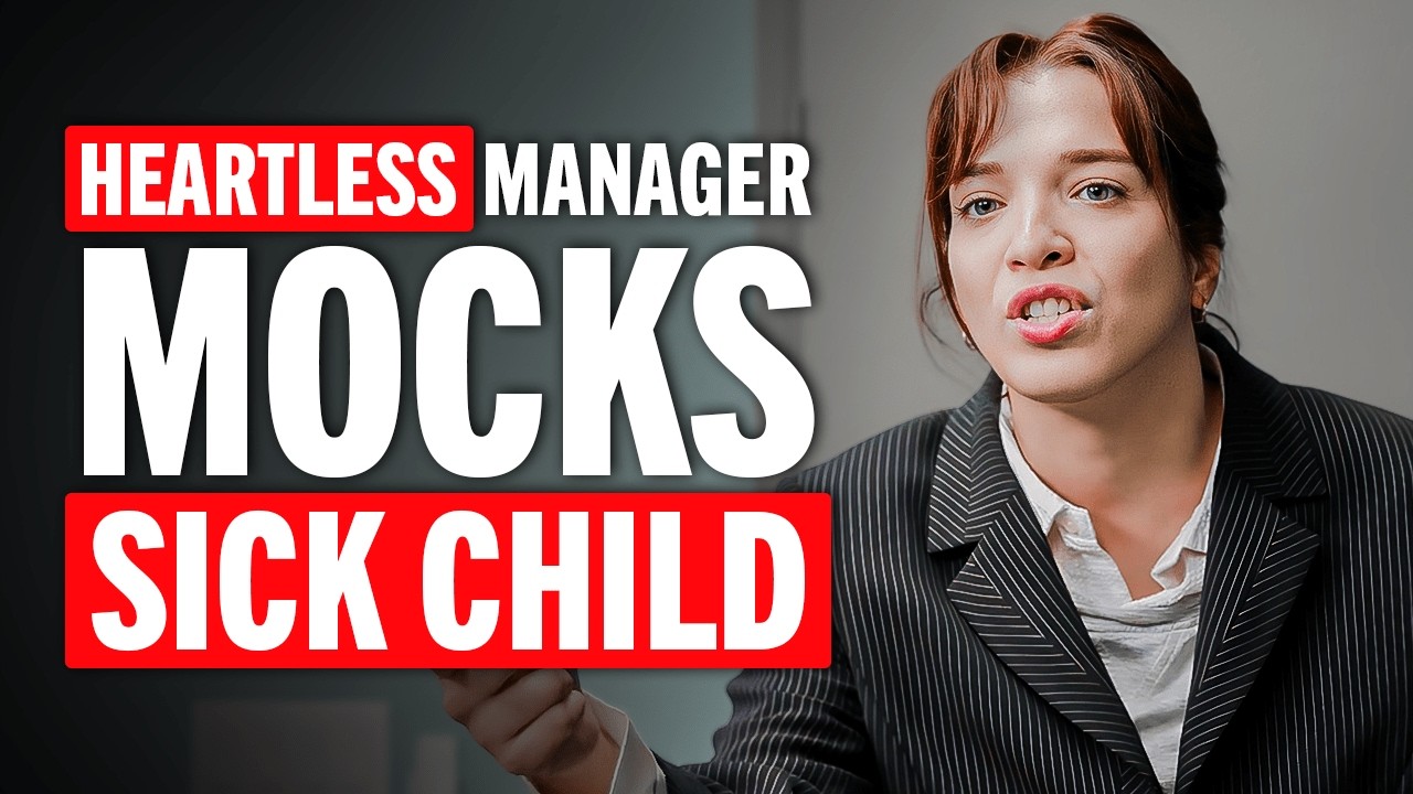 Toxic manager mocks a sick child and gets exposed by her employees