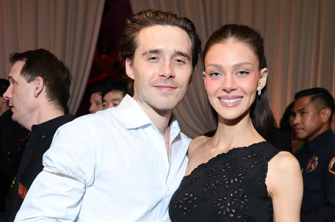 Brooklyn and Nicola shine at Elton John party