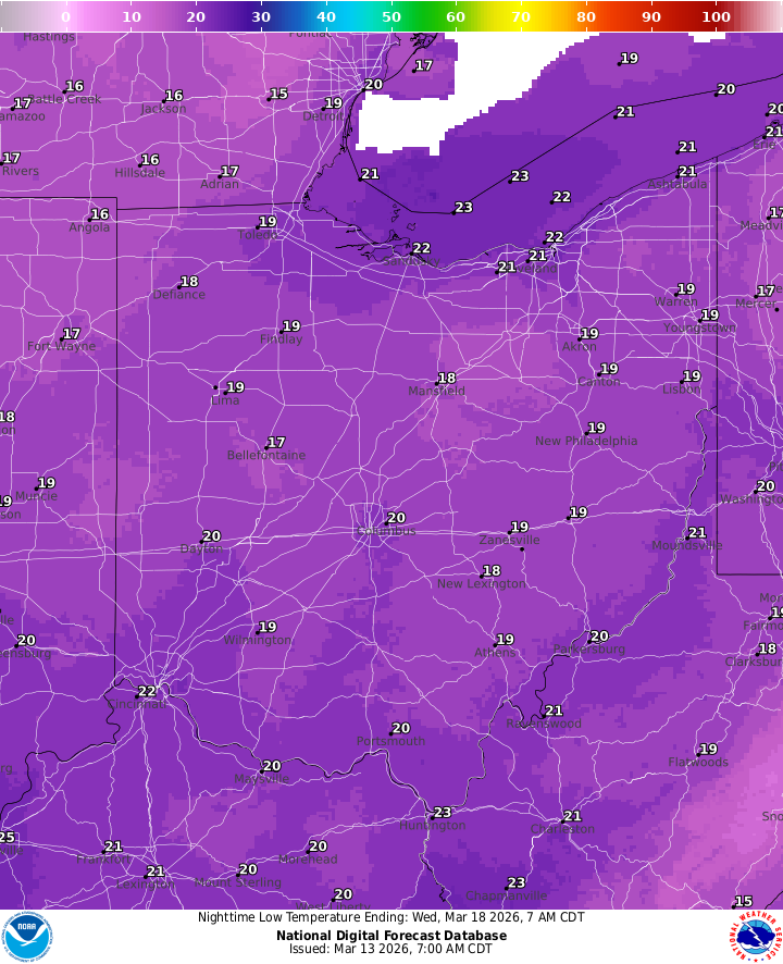 Arctic air to hit Ohio this week. When, how cold it will get