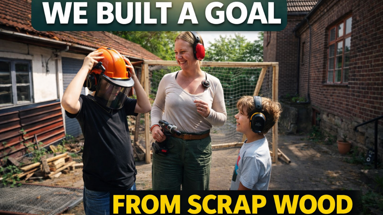 Demolition, DIY and family duty during my old school vacation