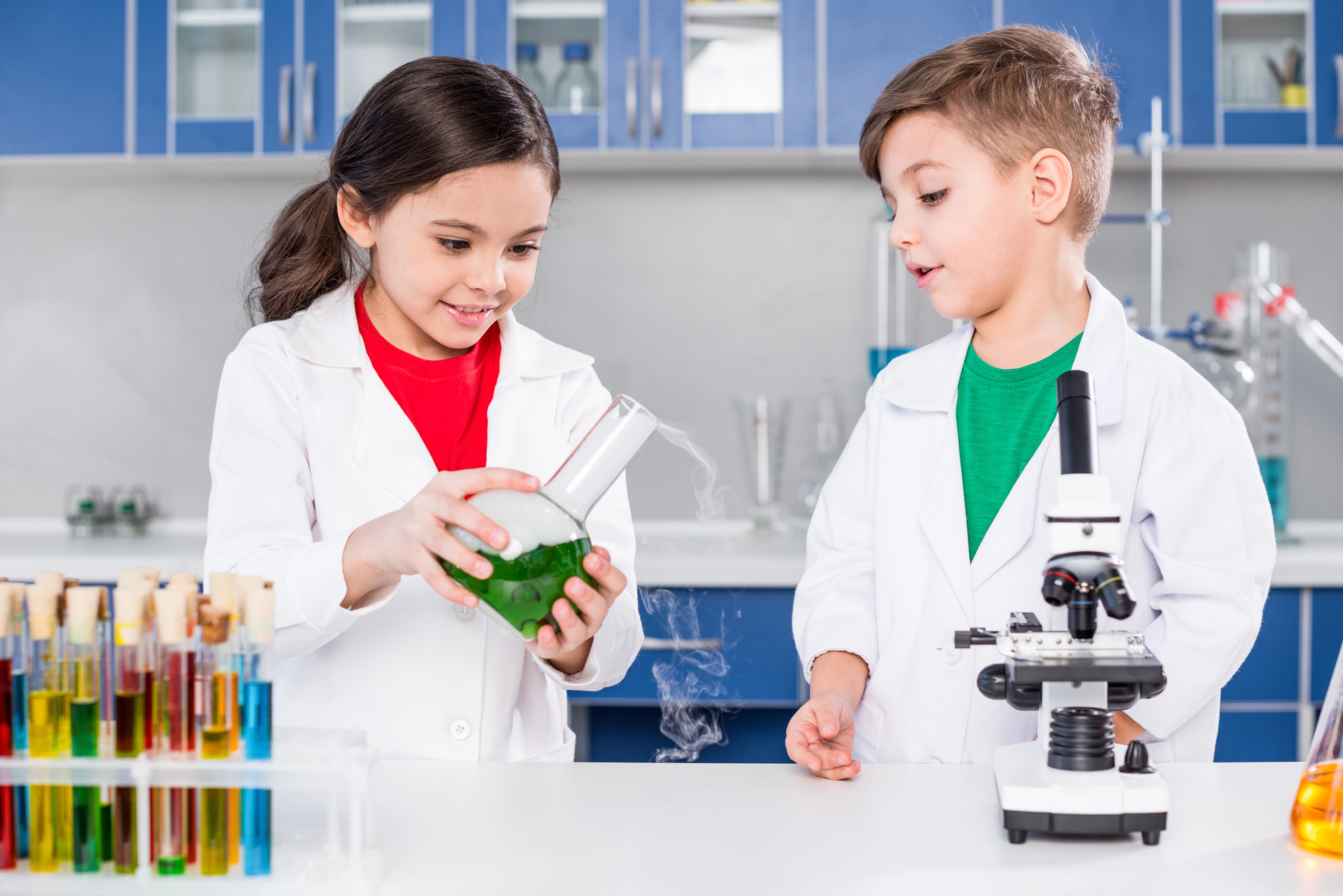 Vintage lab experiments kids actually did