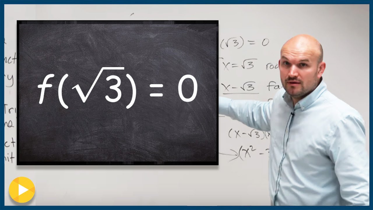 Exam review: Understanding roots, zeros, factors of a polynomial
